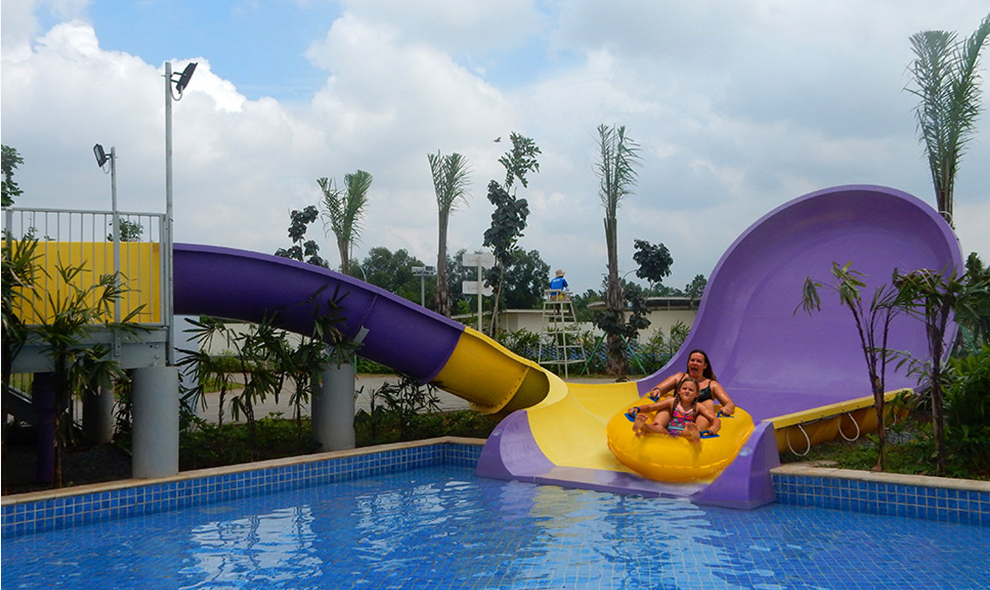 Mini Boomerang Slide | fiberglass water slide|water slide|water park ...